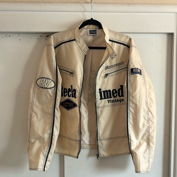 Reclaimed Vintage | Jackets & Coats | Unisex Reclaimed Vintage Cream ...